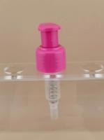 China New Design Pink Left-Right Lock Lotion Pump for Cosmetic for sale