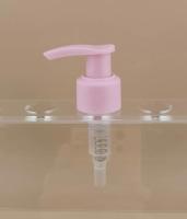 China Pink Left-Right Lock Lotion Pump for Girls' Cosmetic for sale