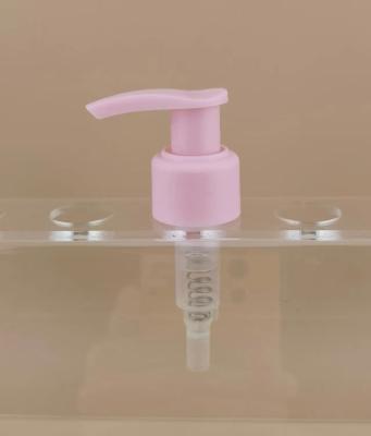 China Pink Left-Right Lock Lotion Pump for Girls' Cosmetic for sale