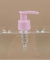 China Pink Left-Right Lock Lotion Pump for Girls' Cosmetic for sale