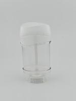 China 50ml Empty Gel Round Refillable Deodorant Stick Container Twist Tube Packaging for sale