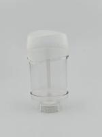 China 50ml Empty Gel Round Refillable Deodorant Stick Container Twist Tube Packaging for sale