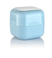 China 30g Wholesale Cosmetic Skin Care PP Plastic Square Jar for Cream for sale