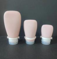 China Refillable Squeeze Leakproof Empty Travel Size Bottle Silicone Lotion Cosmetic Shower Bottle Travel Tube for sale