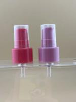 China Lotion Treatment Pump with Half Cap Purple Cosmetic Packaging 20/410 Cream Pump for sale
