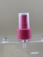China Cosmetic Pink Lotion Cream Treatment Pump 20/410 for Skincare Essential Oil Glass Bottle for sale