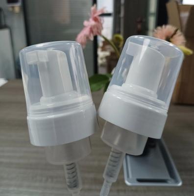 China 42mm Foam Pump Plastic Foaming Soap Pumps Hand Wash Pump for Bottle for sale