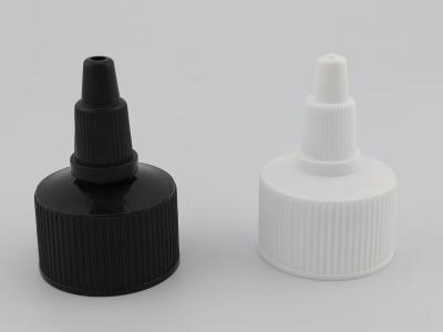 China Customized Color Plastic Nozzle 24-410 Twist Top Cap Plastic Screw Bottle Cap for sale
