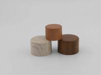 China 24/410 Water Transfer Printing Wooden Grain Screw Cap for Plastic Bottle for sale