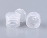 China Smooth Surface Bottle Lid 24 28mm Squeeze Shampoo Bottle Plastic Flip Cap for sale