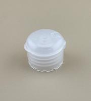 China White Cosmetic Bottle Cap 28mm Bottle Cap Round Plastic for Handwashing Fluid for sale