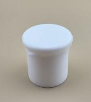 China White Cosmetic Bottle Cap 28mm Bottle Cap Round Plastic for Handwashing Fluid for sale