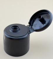 China Black Matte Flip Top Cap 24/410 for Shampoo Bottle for sale