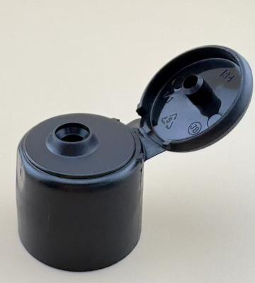 China Black Matte Flip Top Cap 24/410 for Shampoo Bottle for sale