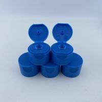 China Octagon Shape 24mm Flip Top Caps Plastic Special Shape Snap Caps for sale