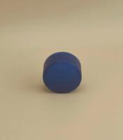China Delicate Design Dark Blue Plastic Cap for Skincare Bottles for sale