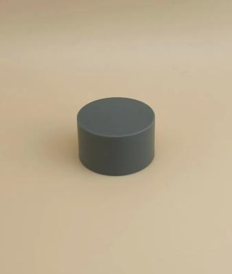 China Grey Plastic Smooth Matte Cap for Cosmetic Bottles for sale