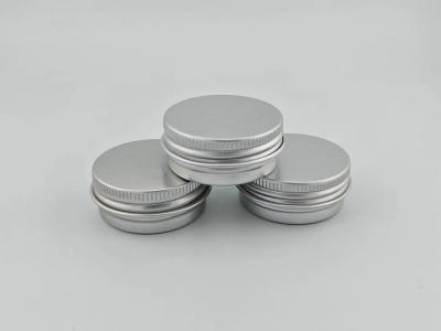 China Aluminum Cosmetic Jar Aluminum Tea Jar Aluminum Wide Mouth Jars with Lids for sale