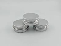 China Aluminum Cosmetic Jar Aluminum Tea Jar Aluminum Wide Mouth Jars with Lids for sale