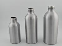 China Empty Aluminum Cosmetic Packaging Water Lotion Bottle Metal Packaging Container for sale