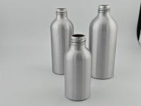 China Empty Aluminum Cosmetic Packaging Water Lotion Bottle Metal Packaging Container for sale