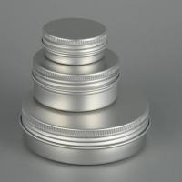 China 5ml 15ml 30ml 50ml 100ml 150ml 200ml Aluminium Container Gold Aluminum Tin Jar for Cosmetic Cream Packing Metal Aluminum Jar for sale