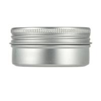 China 5ml 15ml 30ml 50ml 100ml 150ml 200ml Aluminium Container Gold Aluminum Tin Jar for Cosmetic Cream Packing Metal Aluminum Jar for sale