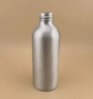 China New Luxury Clear Silver Aluminum Bottles of High Quality Cosmetic Aluminum Bottles for sale