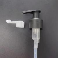 China Bulk Wholesale 20/410 24/410 Oil Pump White PP Plastic Clip Lock Makeup Remover Lotion Pump with Long Clip for sale