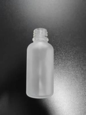 China Luxury Cosmetic Packaging Bottle Glass Dropper Bottle 15ml 30ml 50ml Frosted Bottles for sale