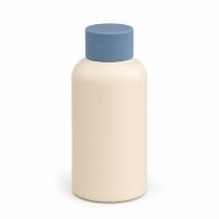 China Bluegrey Plastic Round Smooth Matte Cap for Cosmetic Bottles for sale