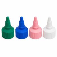 China White Plastic Ribbed Jelly Cap for Paint Bottles for sale