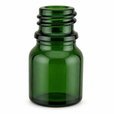 China Green Clean Essential Oil Glass Bottle 10ml for sale