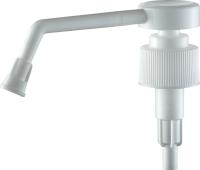 China Nonspill White Lotion Dispenser Pump Leakproof With Long Nozzle K207-3 for sale