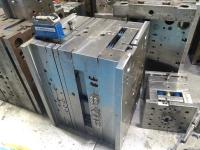 China FLANGED Plastic Injection Molded Parts with EMI Painting Surface - Model M-1, 4-6 Week Lead Time for sale