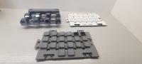 China Cross Shaped Symmetric Dual Shot PBT Keycaps - D-3 Model with CE & ISO9001 Certification - MOQ 2000 Units for sale