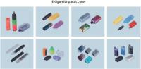 China E-Cigarette Plastic Cover Shell Custom Injection Molded Parts - Model E-1 with 10,000pcs MOQ for sale
