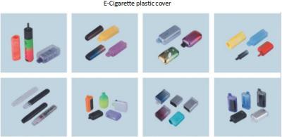 China E-Cigarette Plastic Cover Shell Custom Injection Molded Parts - Model E-1 with 10,000pcs MOQ for sale