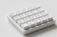 China Plastic Injection Keysets Cover Waterproof Black Standard Size K-1 Model for Keyboard Protection for sale