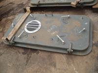 China Weather Tight Marine Doors / 8mm Thickness Boat Cabin Doors Right Angle / Round Angle Corner for sale