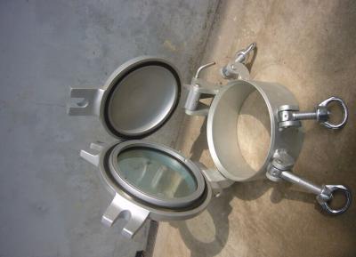 China Fireproof Marine Windows / Marine Glass Windows Bolt Or Welded Installation for sale