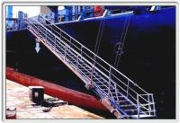 China DNV BV ABS approve Marine Aluminum Accommodation Ladder For Ship for sale