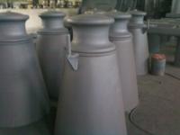 China Type A Single Roller Fairleads Mooring Components With Cleat for sale