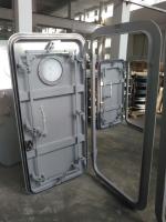 China 1000×500--1800×900mm Marine Weathertight Single - leaf Steel Doors for sale