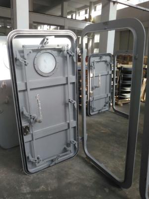 China 1000×500--1800×900mm Marine Weathertight Single - leaf Steel Doors for sale
