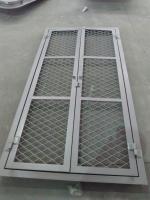 China Single & Double Opening Wire Mesh Fence Door 8 mm Thickness for sale