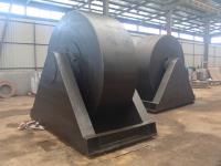 China Dry Dock Entrances And Walls Rubber Roller Wheel Marine Fender Roller Shape Fender for sale