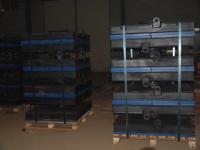 China Blue HDPE Fender Pad Impingement Plate ODM Model For SC Type Fenders for sale