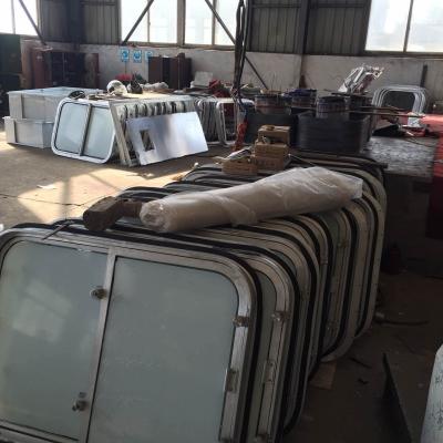 China Marine Safety Glass Rectangle Marine Replacement Windows Customized for sale