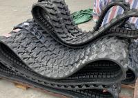 China Excavator Paver Crawler Natural Rubber Tracks Wide Ground Bolt for sale